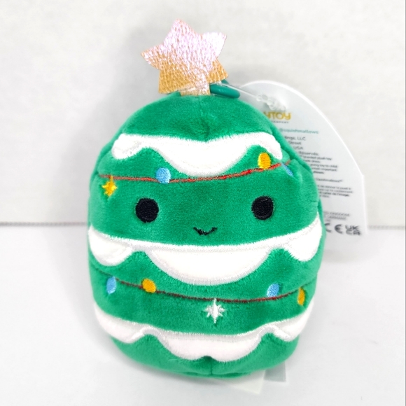 Squishmallows | Toys | Johann Christmas Tree With Star Clip Christmas ...